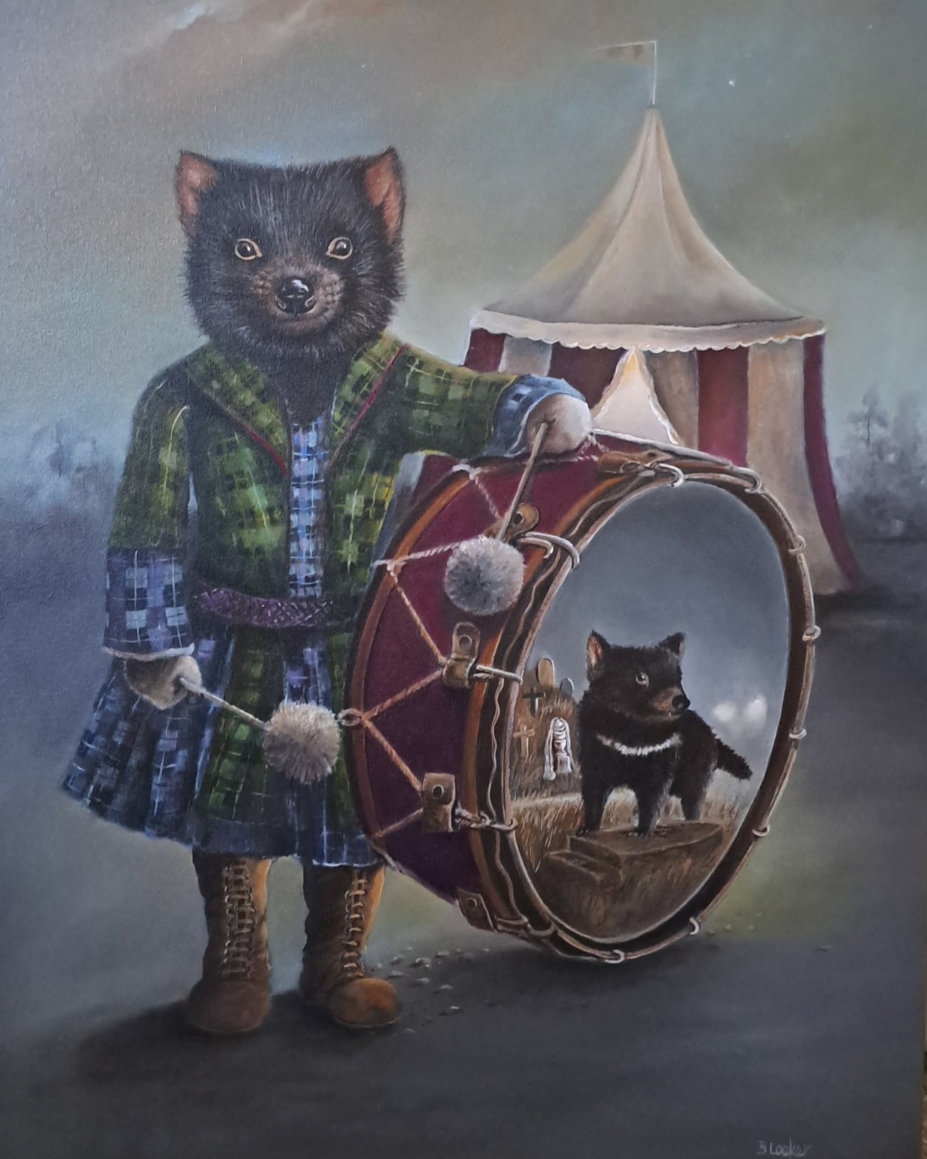 Huon Art | Brian Looker